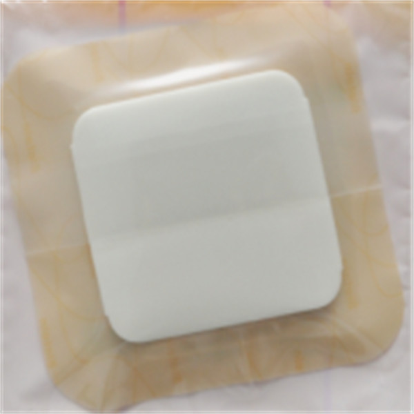 Pansement antimicrobien aseptique de mousse pour l'ulcère 5×5cm de ...